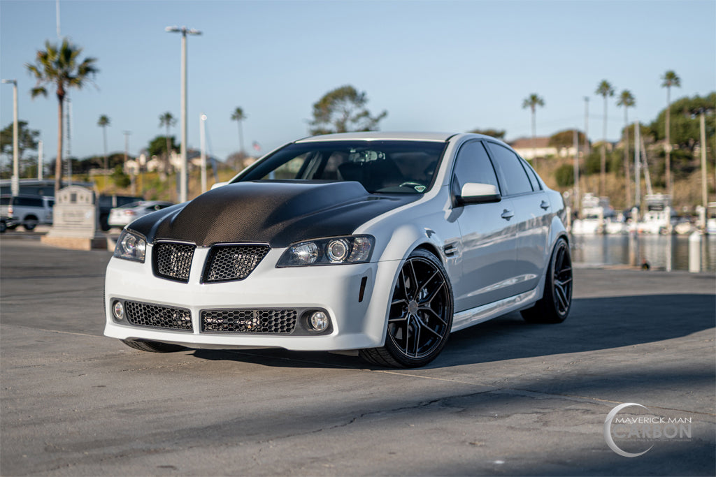 The 700hp Pontiac G8 Mom Car – Maverick Man Carbon