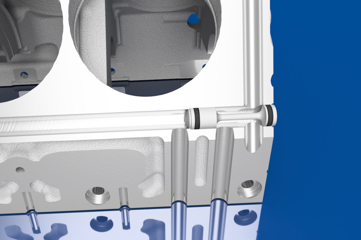 LS Gen III & IV Engine Billet Oil Passage Diverter Plug "Barbell ...