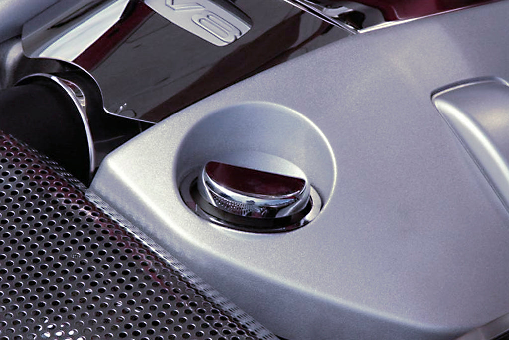 Pontiac G8 Stainless Triple Chrome Oil Cap / Power Steering Cap Covers ...