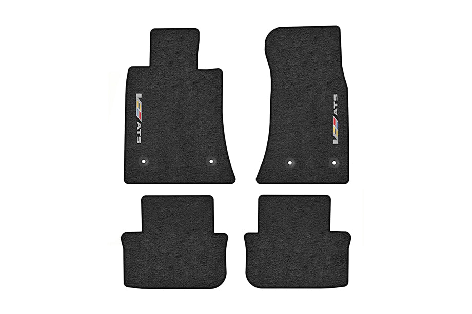 Cadillac ATS-V Floor Mat with Embroidered "ATS-V" Logo – Maverick Man ...