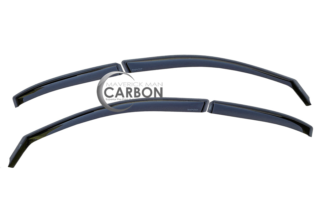 WeatherTech Cadillac ATS/ATS-V Window Deflectors – Maverick Man Carbon
