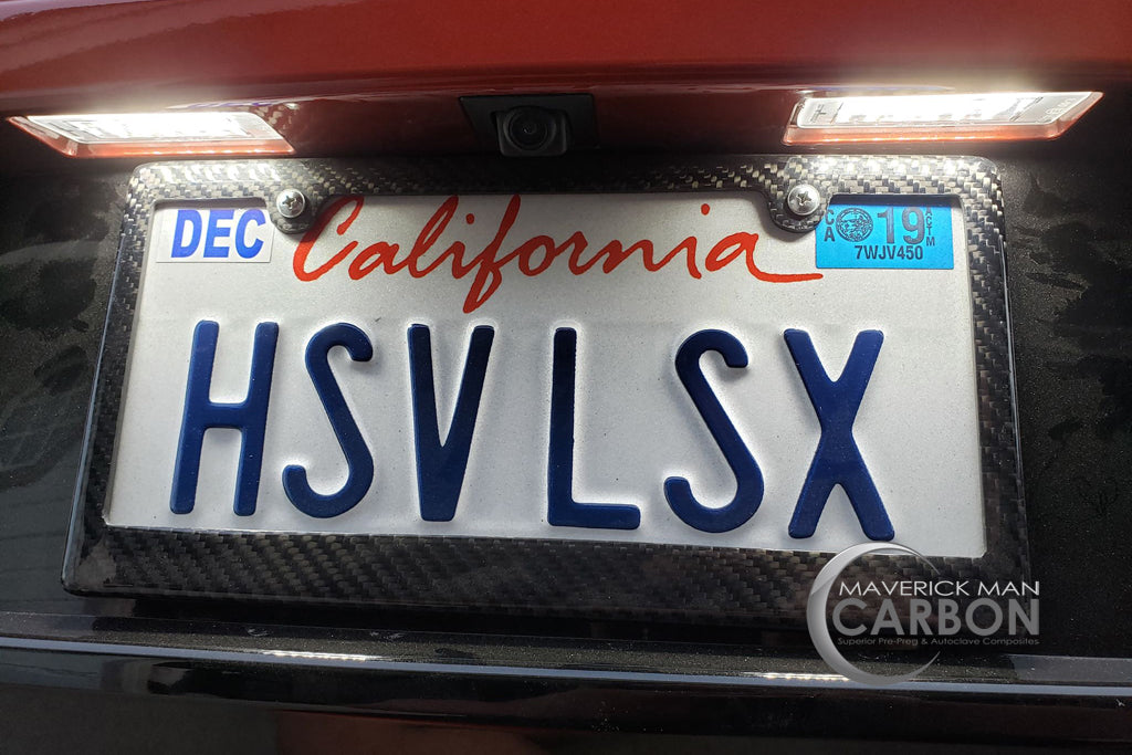Chevy SS Custom 18-LED License Plate Lights with Housing – Maverick Man ...