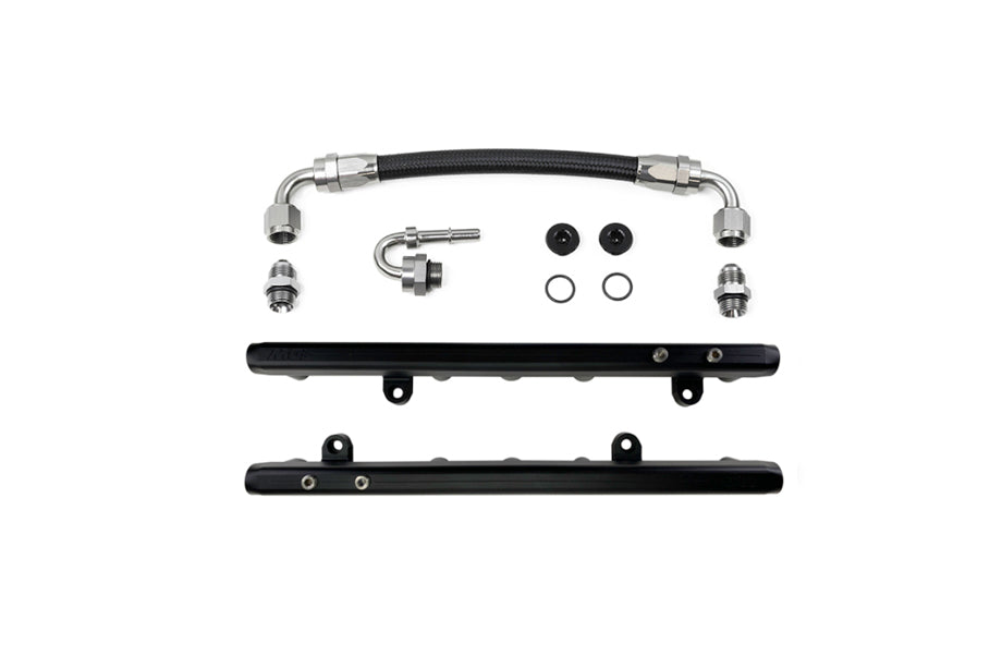 DeatschWerks LS2/LS3 Fuel Rail w/ Crossover – Maverick Man Carbon