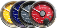 GTO Color Matched SPORT Series 2-1/16 Gauges – Maverick Man Carbon