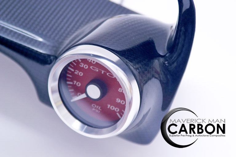 GTO Carbon Fiber Cluster Gauge Pod – Maverick Man Carbon