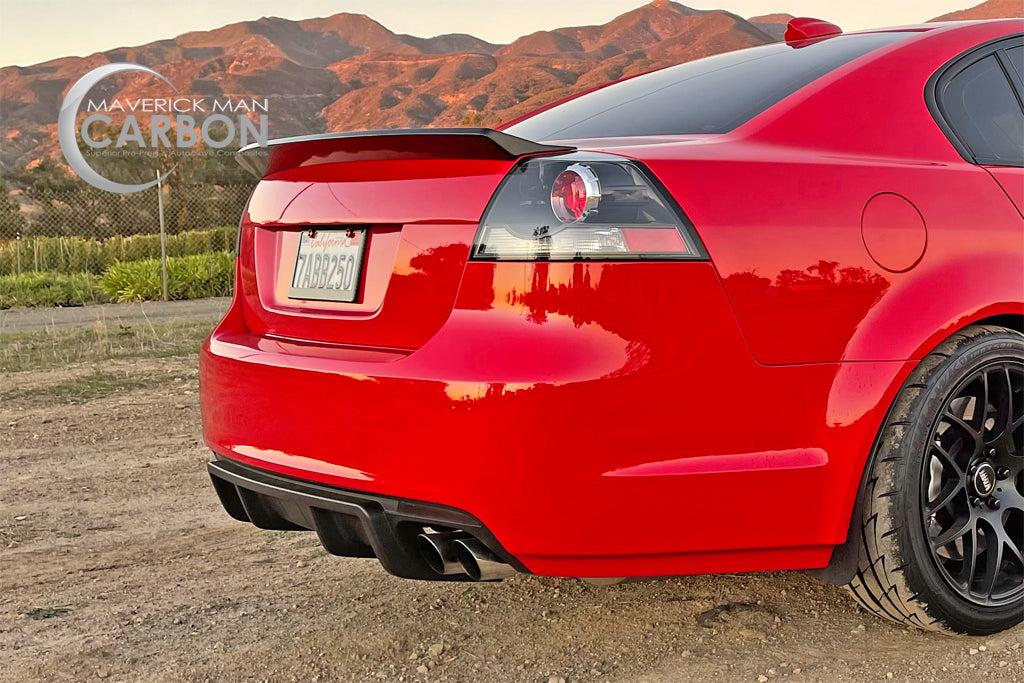 Pontiac G8 Sedan Rear Ducktail Spoiler – Maverick Man Carbon