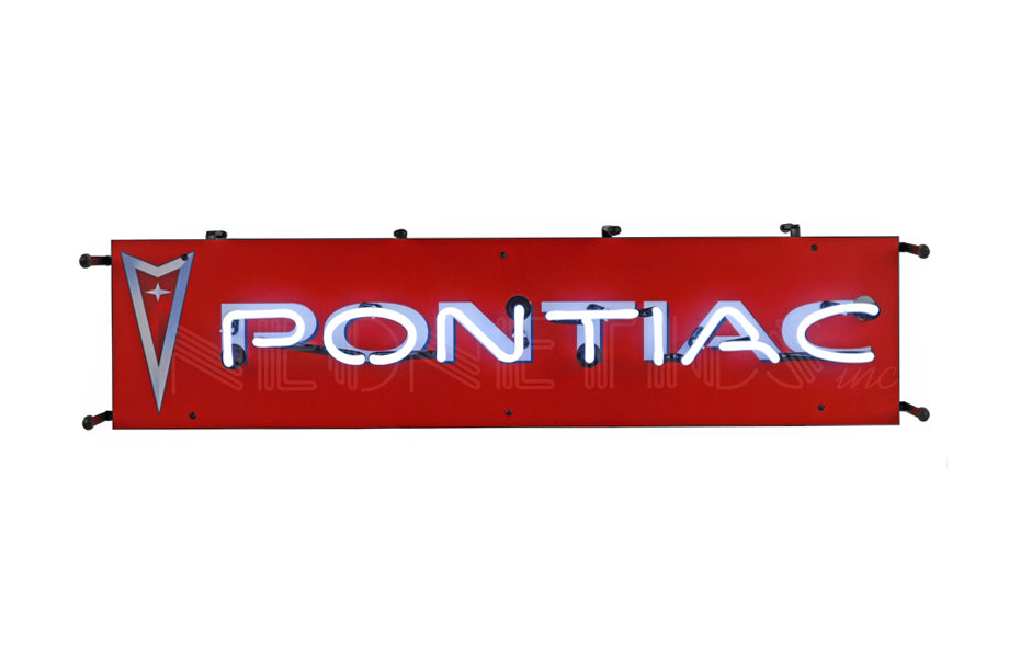 Pontiac Neon Sign – Maverick Man Carbon